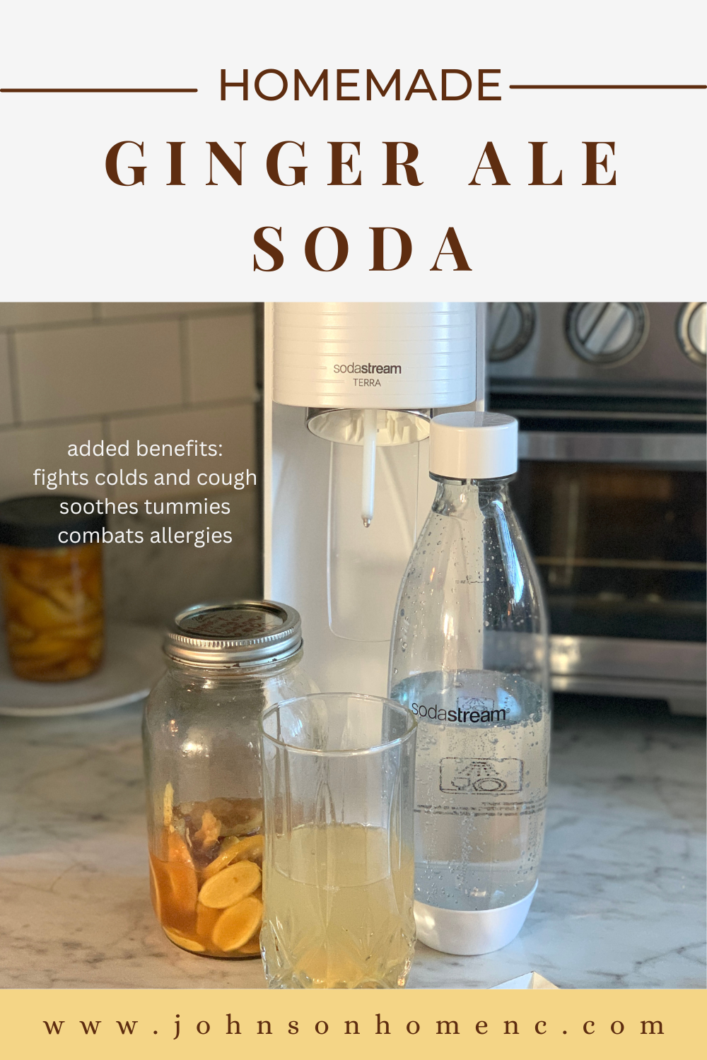 How to Make Homemade Ginger Ale Soda