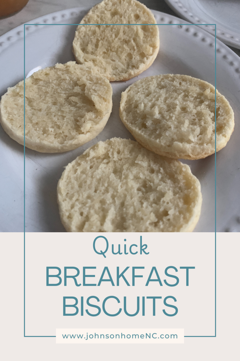 Breakfast Biscuits Made Quick