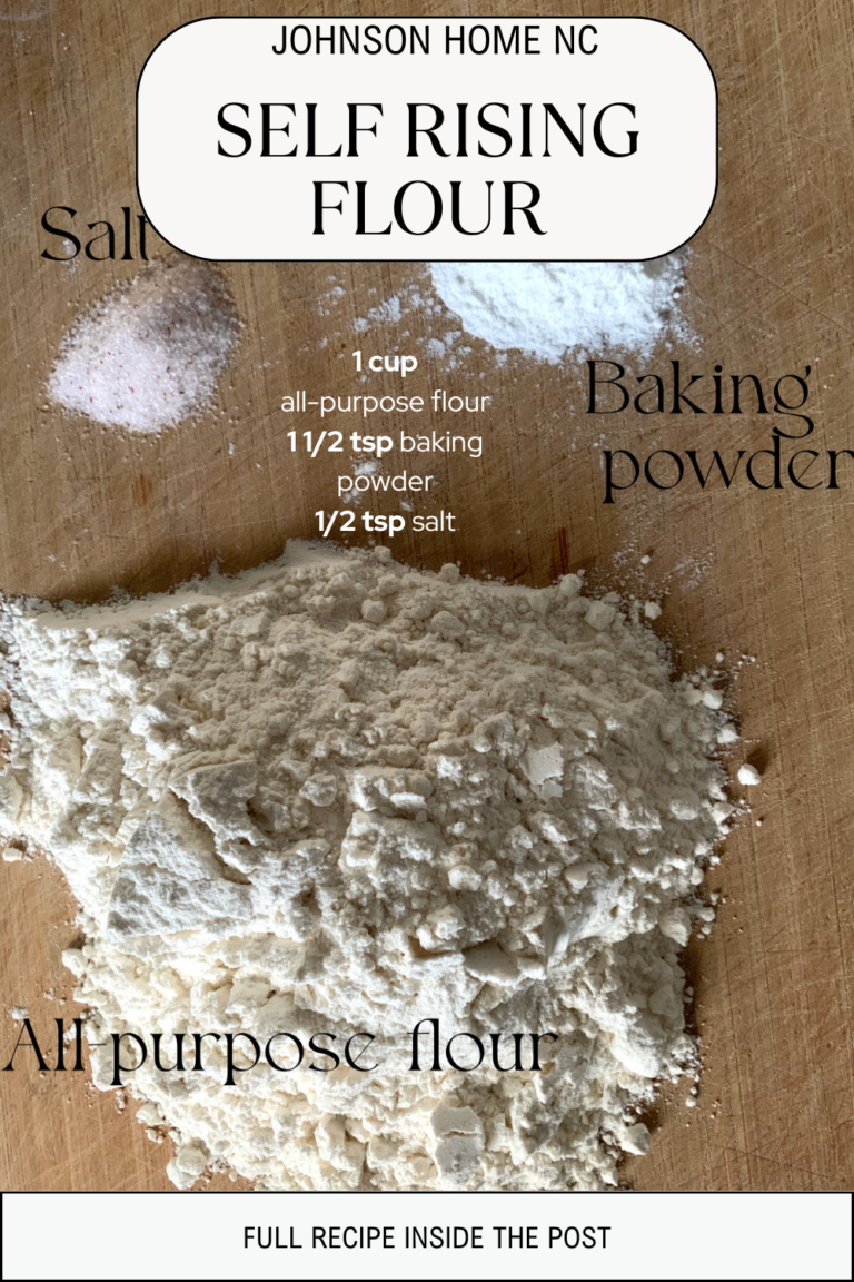 Self Rising Flour: an easy way to make at home