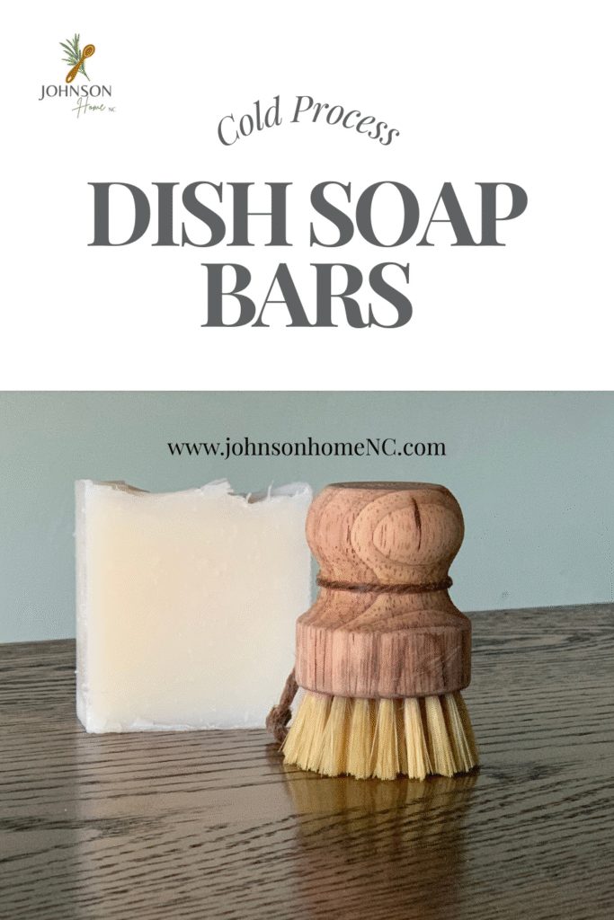 Dish Soap Bar: Cold Process Dish Soap Recipe